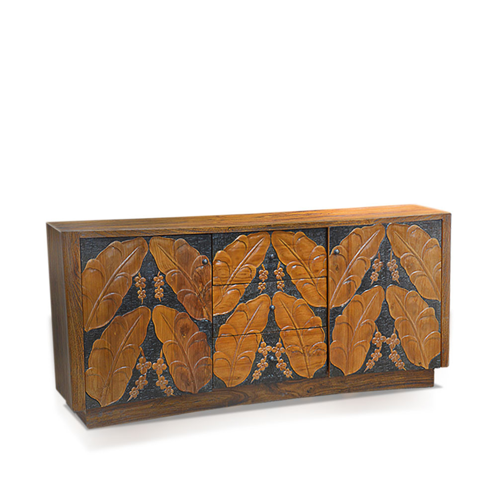 Buffet Nicova Leaf Design